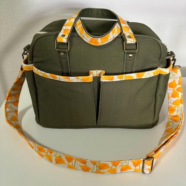 Swoon Patterns: Bonnie Bucket Bag - PDF Bag Purse Bucket Bag Sewing ...