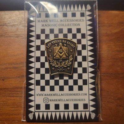 Master Mason Tracing Board Masonic Pin - Etsy