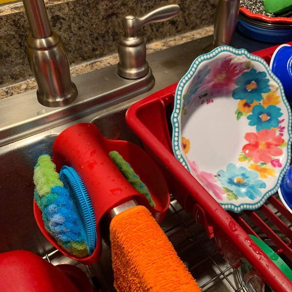 Dish Scrubbies 3" Mini Folksy Flower Nylon Scrubbers-you Choose the ...