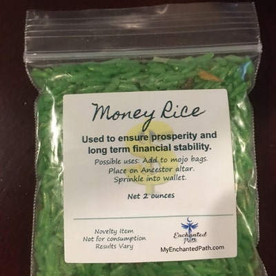 Money Rice Prosperity Rice Money Manifest - Etsy