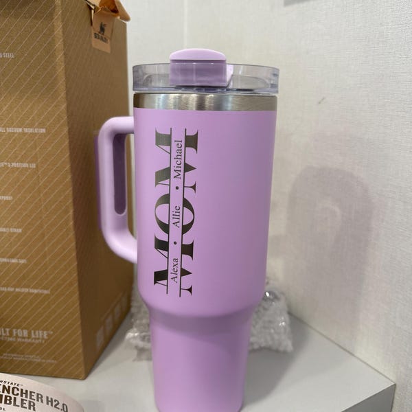 Personalized Stanley 40oz Cup, Custom Valentine's Day Gift, Monogrammed ...