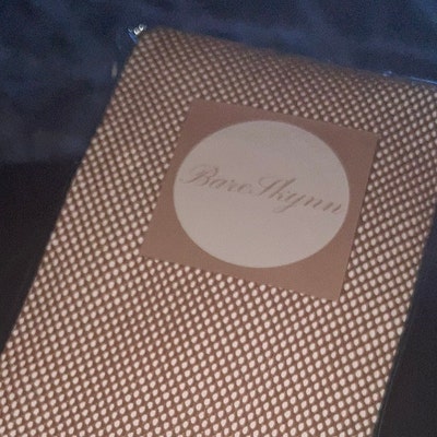 HIGH-WAIST GLITTER Skin Tone Fishnet Stockings, Perfect for Carnival ...