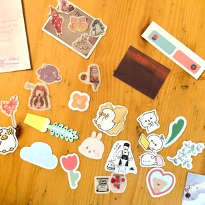 Sticker Flake Pack Planner Laptop Water Bottle Decal danish Pastels ...