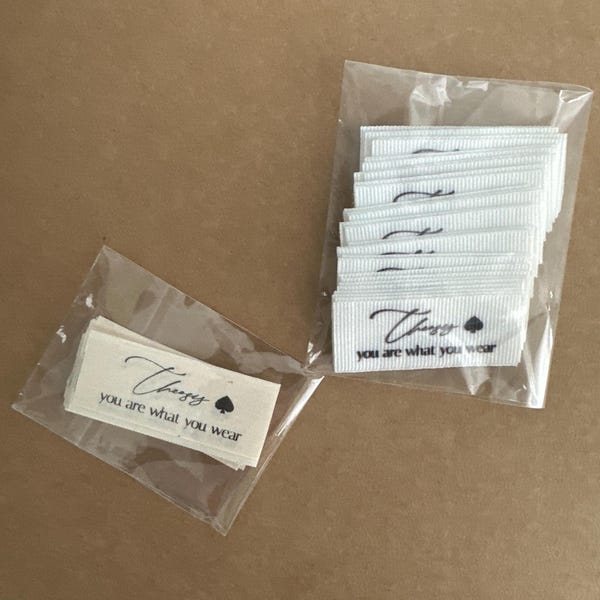 Personalized Fabric Labels: Customized Textile Tags for Handmade ...