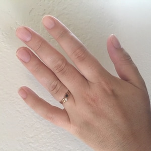 Hammered Gold Love Knot Hand Chain Finger Bracelet | Etsy