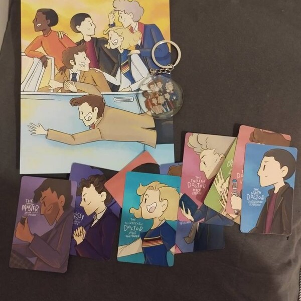 PREORDER - DW Mini Art Cards - Etsy