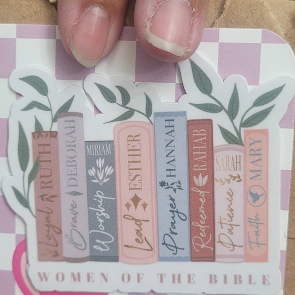 Women of the Bible Sticker, Christian Sticker, Bible Study - Etsy