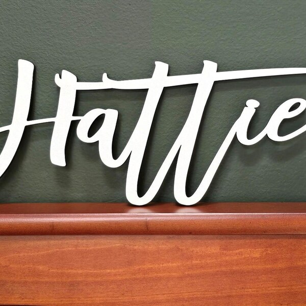 Wooden Name Sign Custom Name Sign Nursery Decor Baby Gift Baby Shower ...