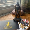 Vintage Anubis Mini Statue Small Hand-painted Ancient Egyptian Jackal ...