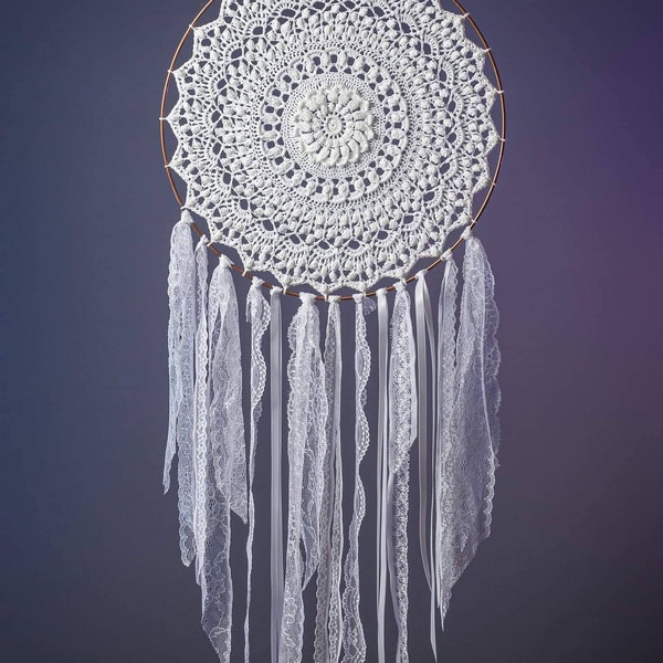 Pattern With Photo Tutorial for Crochet Doily Rozita. PDF Crochet Doily ...