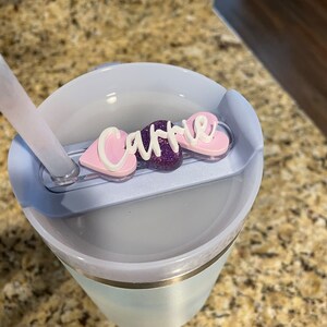 Valentines Day Name Plate Stanley Personalized Name Tag Valentine's ...