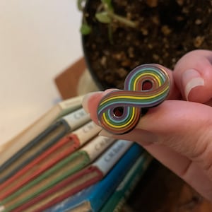 Trans Lace Locks Small Subtle Gay Pride Shoelace Enamel - Etsy UK