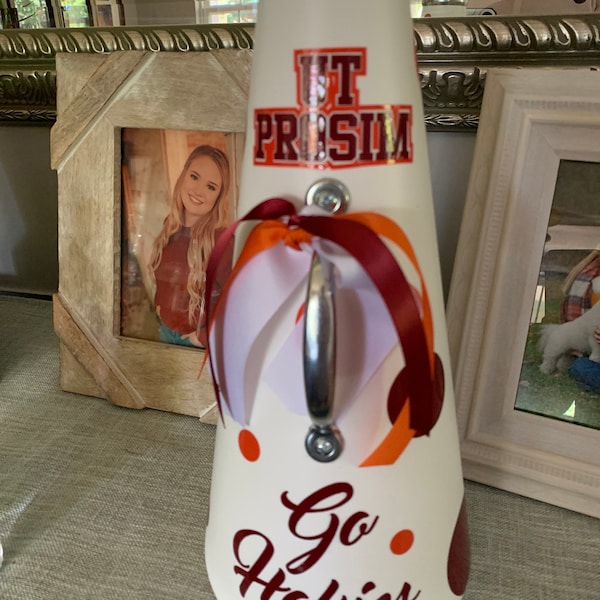 Cheer Megaphone 13" Custom Designed for Your Cheerleader or Event - Etsy