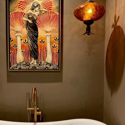 Antique Brass Rayo Oil Lamp Electrified - Etsy