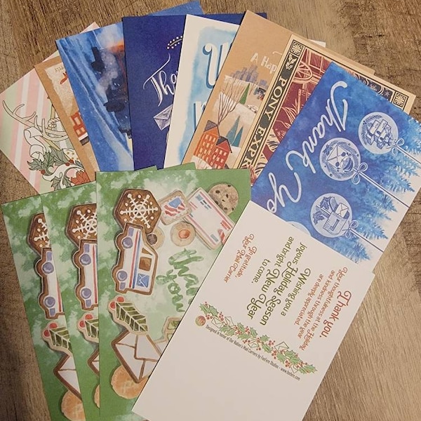 Goodbye - Postal Retirement Announcement - Lakeside Scene Mail Carrier ...