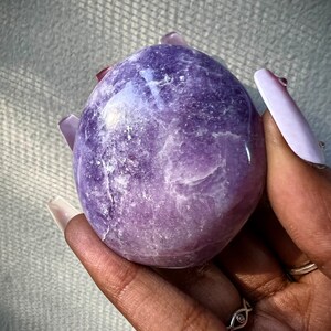 MINI Rhodochrosite Spheres, Bacon Stone Crystal, Mini Crystal Balls ...