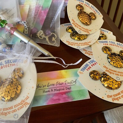 Ears Cast Member Gift, Thank You Card, Pixie Dust, You Are Magic, CM ...