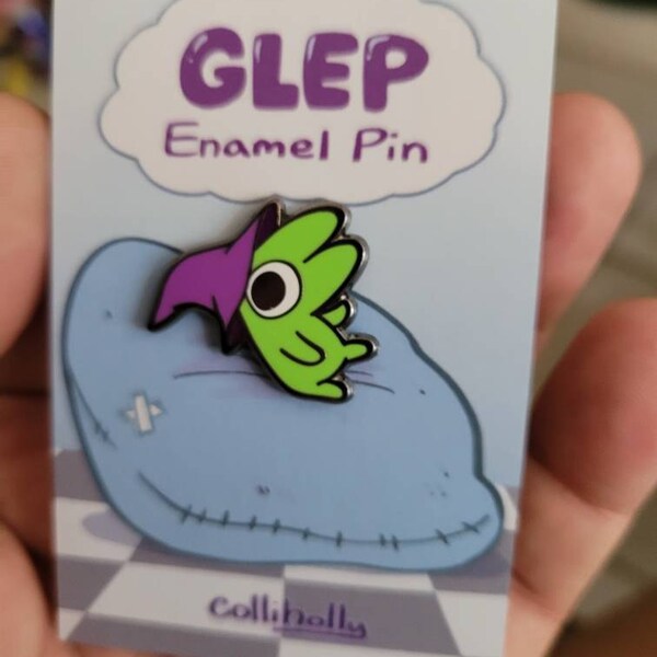 Smiling Friends Glep Hard Enamel Pin - 1in. - Etsy