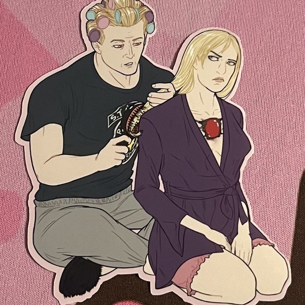 Mother Gooseberry and Dr. Futterman Sticker - Etsy