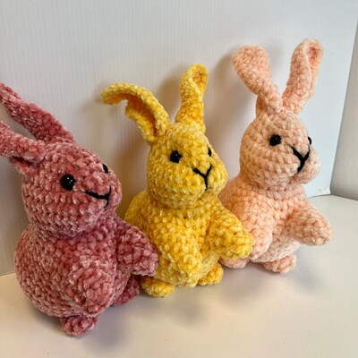 Crochet Pattern Baby Cute Rabbit / Crochet PATTERN Plush Toy / - Etsy