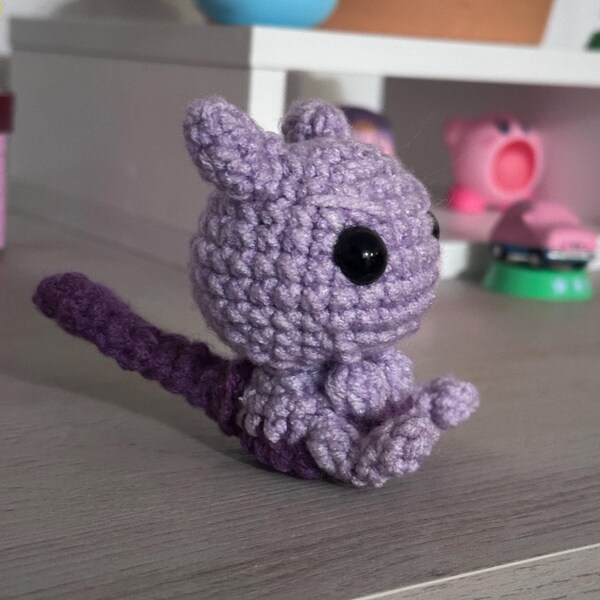 Crochet Mewtwo Pattern - PDF - Etsy