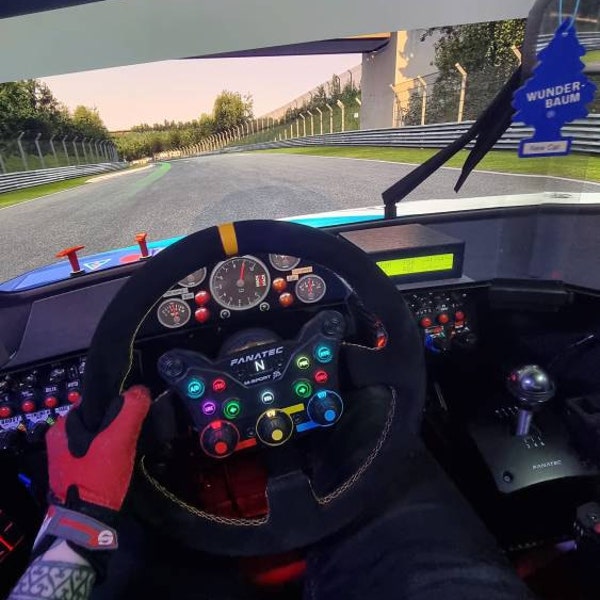 Sim Racing Dashboard for PC Steering Wheel Logitech Fanatec ...