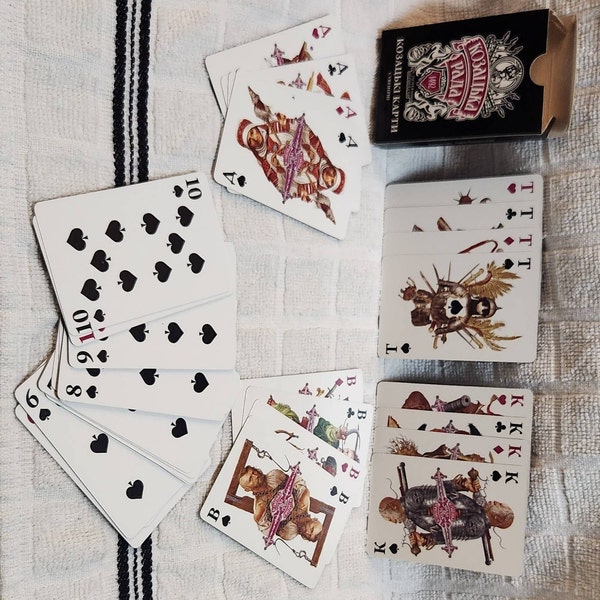 Vintage Pin-up Playing Cards 60s, Deck of 54 Cards, Romikartya, Imre ...