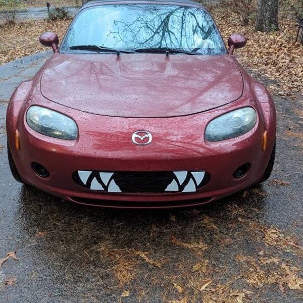 NC Mazda Miata Vampire Fang / Teeth (fits in Grill of NC2 2009-2012 MX5 ...