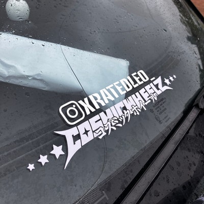 Dummy Thicc Vinyl Decal for JDM Car Drift Funny Meme Window - Etsy