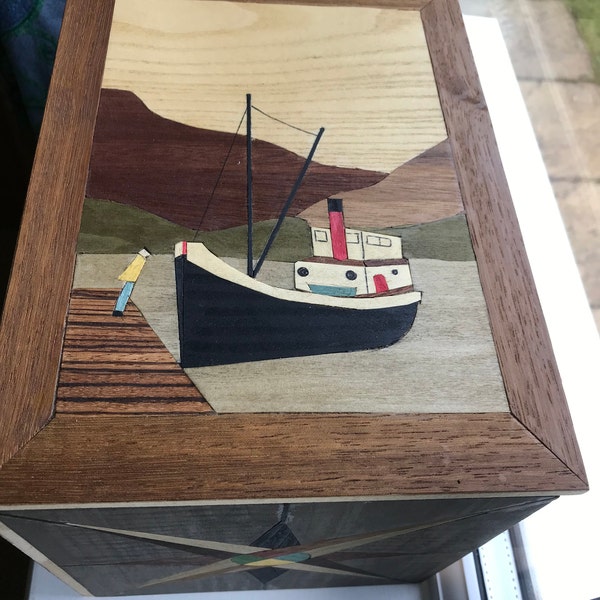 Up to the Mark: Marquetry Woodwork Craft Kit From UK for Adults ...