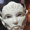 Dark Elf Full Face Mask - 3D Printed Décor, Costume, Cosplay, Unpainted ...
