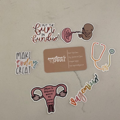 Pediatric Nurse Sticker Pack - Etsy