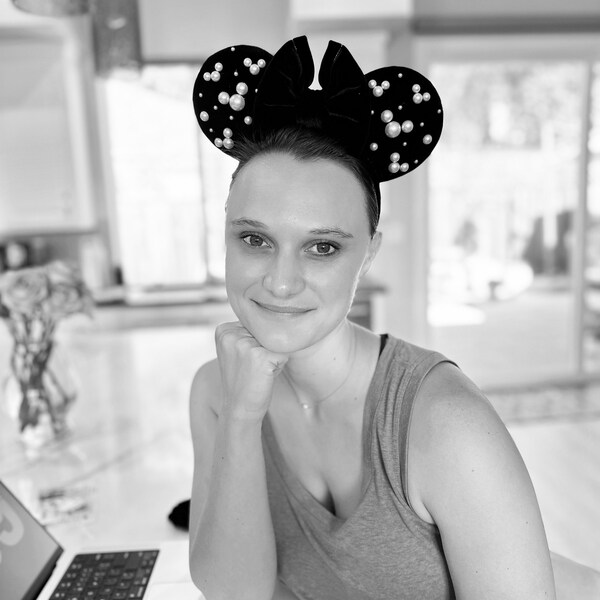 Black Velvet Ears - Etsy