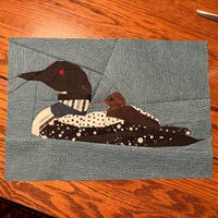 Blue Jay Fppbackyard Birds Seriespaper Piecing Quilt Block Pattern ...