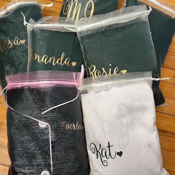 Ready-to-gift Holiday Pajama Box – Custom Satin Pajamas, Personalized ...