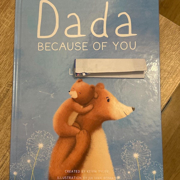 Personalised Daddy Book 'because of You' - Etsy UK