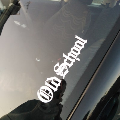 Old School Car Sticker Euro DUB Laptop Decal Classic Retro - Etsy