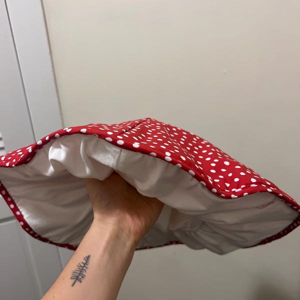 Toadstool Mushroom Hat for Adults, Halloween Costume - Etsy