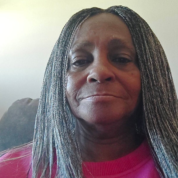 Handmade Braided Gray Curly Tips Closure Braids (12 Inch) Pre_order - Etsy