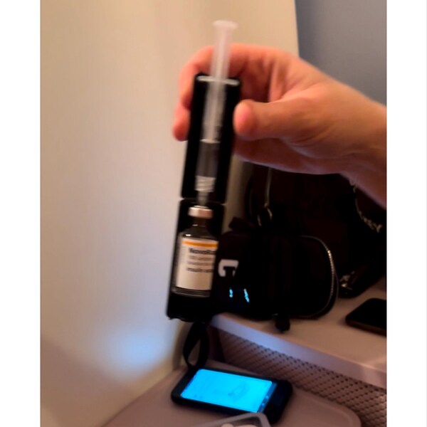 Tandem T:slim T1me Vial Syringe Support, Insulin Transfer Device for ...