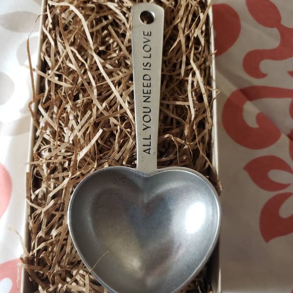 Beehive Heart Quotes Metal Measuring Spoons, Tablespoons, Teaspoons ...