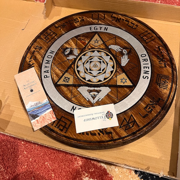 Table of Practice for DSIC (drawing Spirits Into Crystals) Divination ...