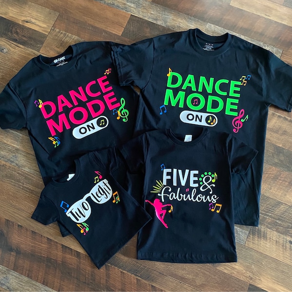 Dance Mode ON SVG DXF Cutting File - Etsy