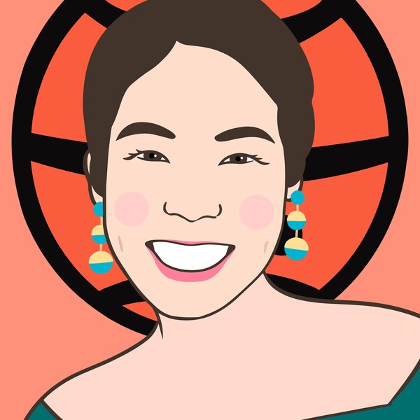 Custom Portrait Business Card - Etsy