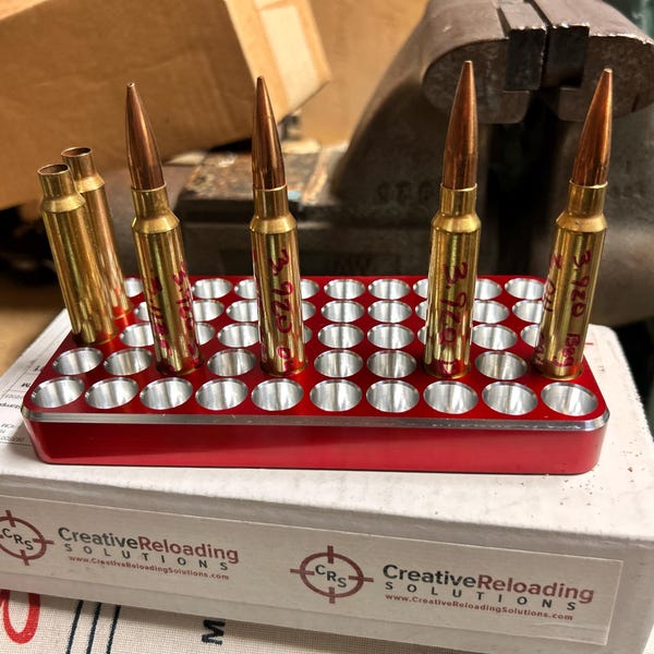 45 ACP Reloading Block Loading Tray CNC Made Solid Billet Aluminum by ...