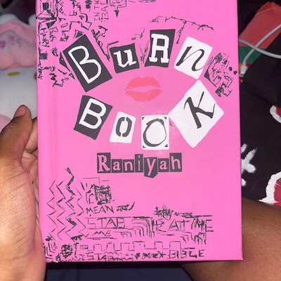 Burn Book Font, Burn Book Alphabet, Burn Book Letters, Mean Girls Party ...