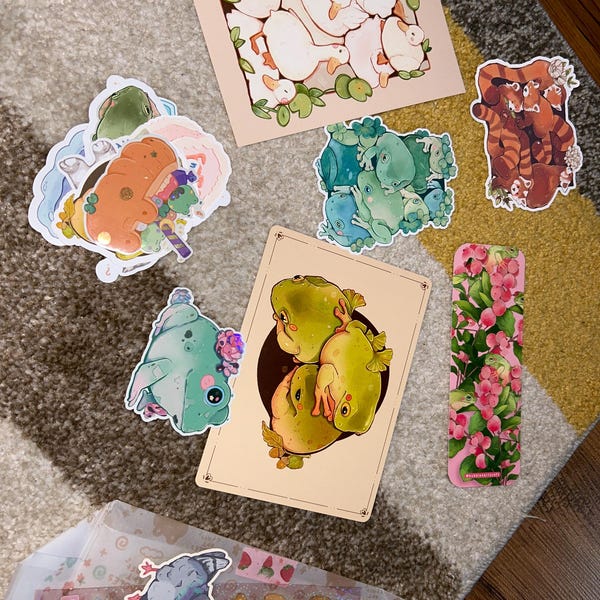 Duck Loaf Sticker Duck in Bread Sticker Durable Sticker Laptop Sticker ...