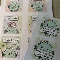 Frog Autistic Meltdown Affirmation and Communication Cards for Kids ...