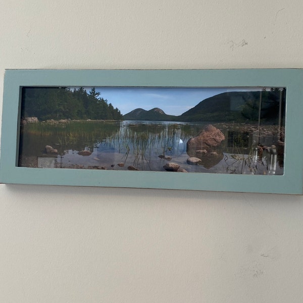 Panoramic Picture Frame in 1x1 Flat Style and Vintage Color of Your ...