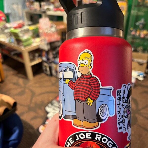 Simpsons Family Sticker Pack- Marge, Bart, Homer, Lisa, Maggie - Etsy